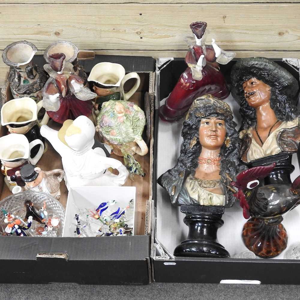 Lot 257 - A collection of china and glass