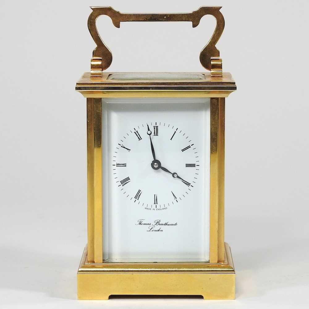 Lot 81 - A carriage clock