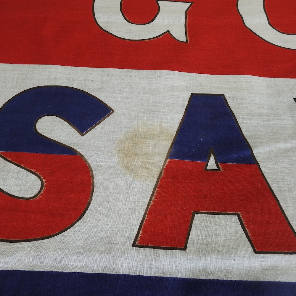 Lot 428 - A George VI flag