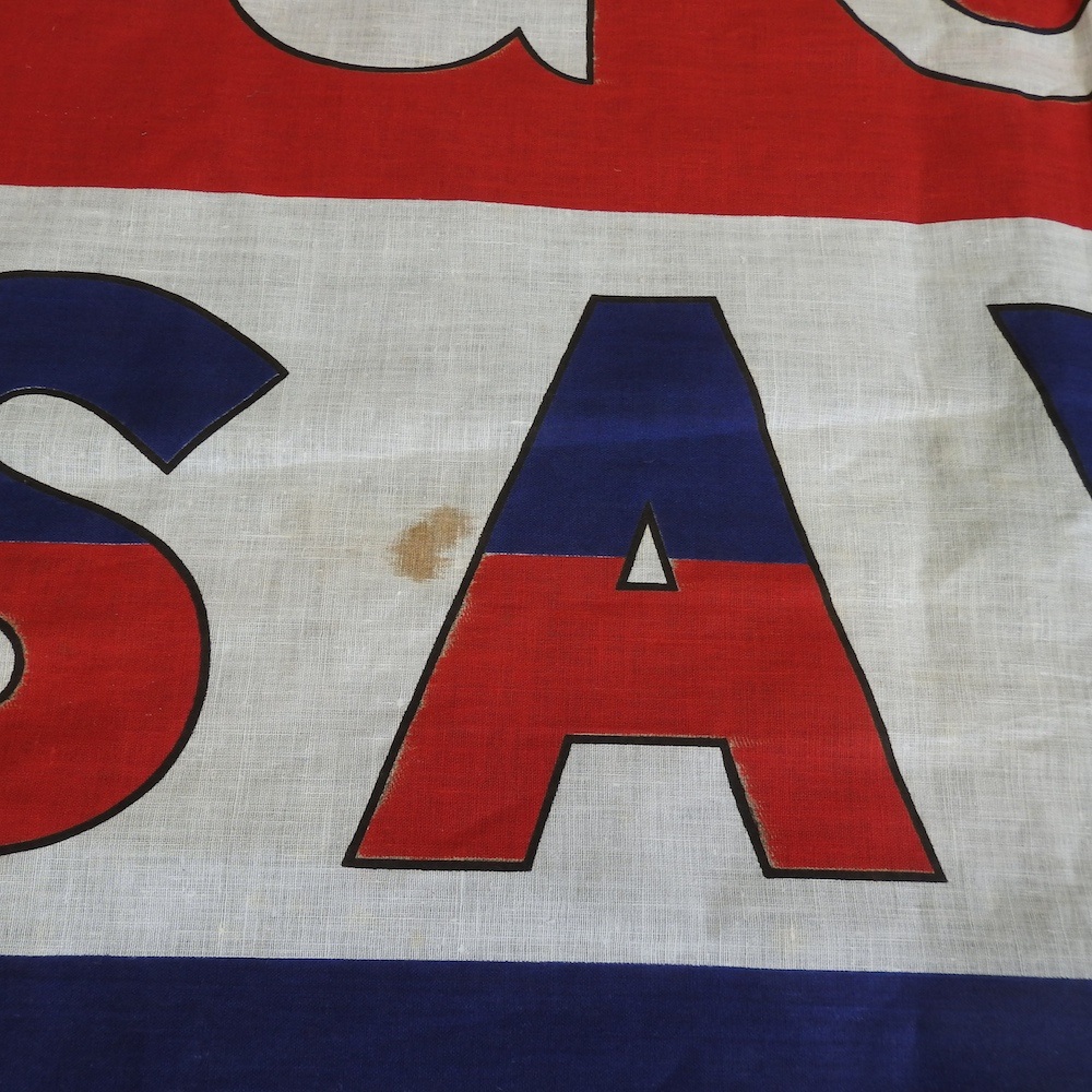 Lot 205 - A George VI flag