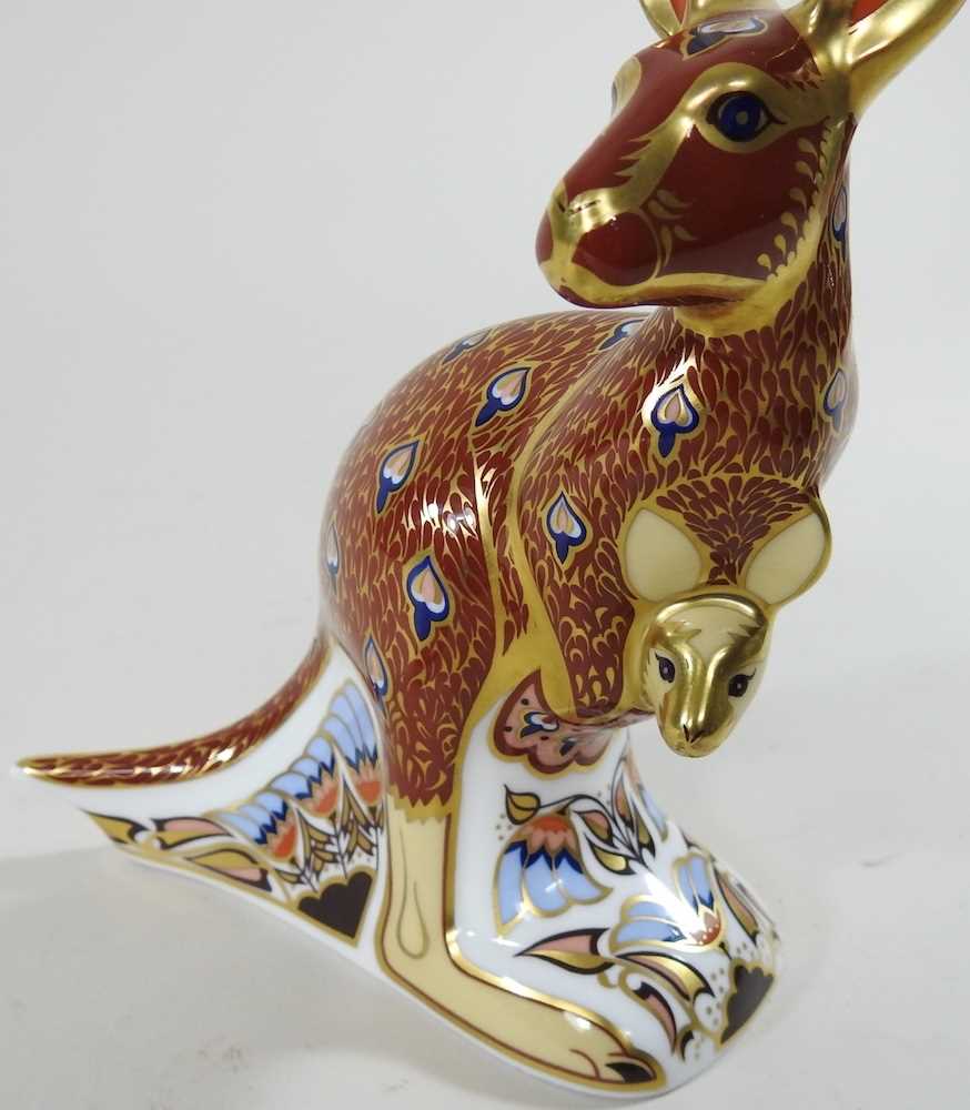 Lot 89 - Two Royal Crown Derby animals