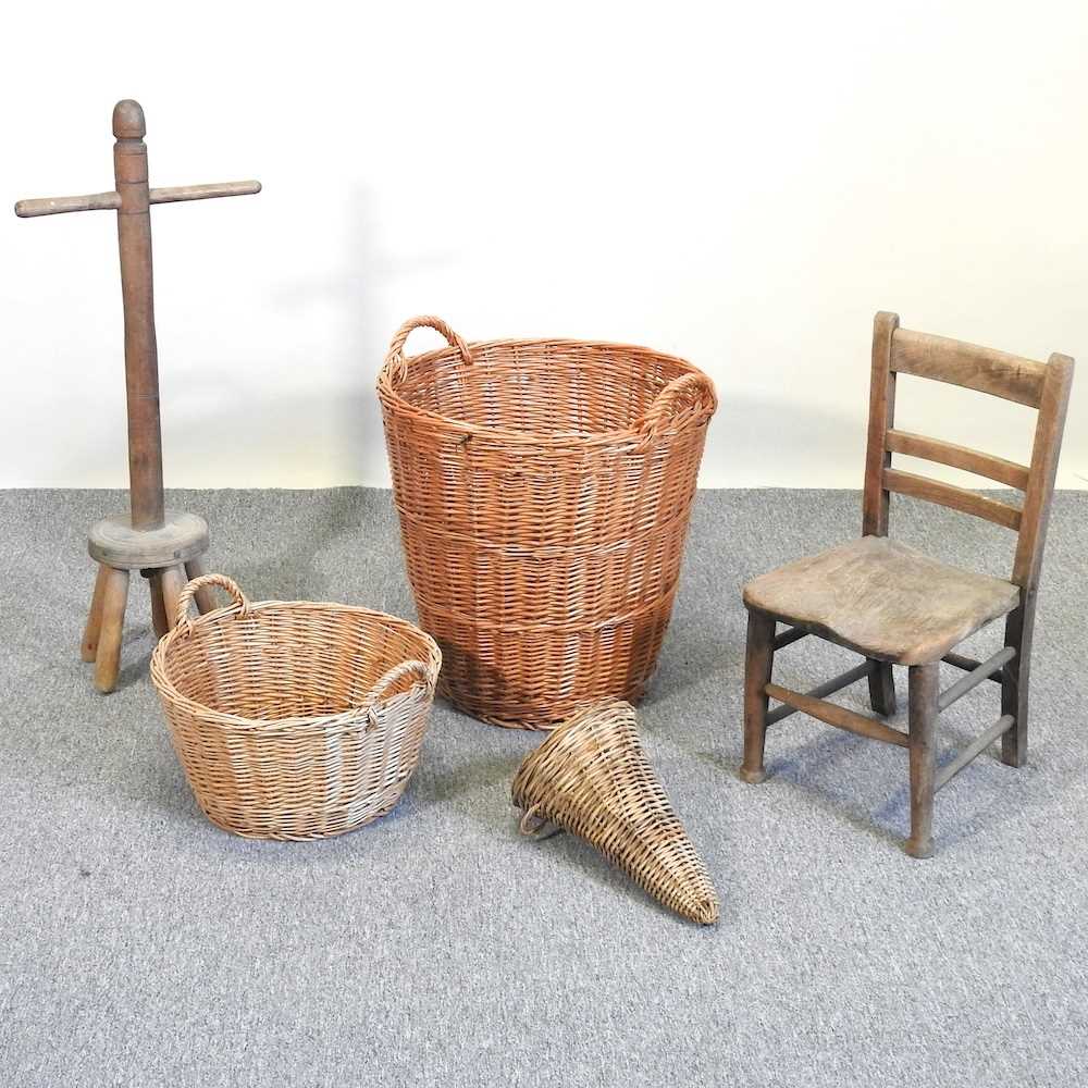 Lot 380 - A collection of baskets
