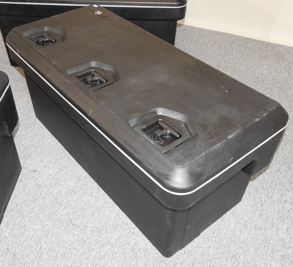 Lot 467 - Three storage boxes