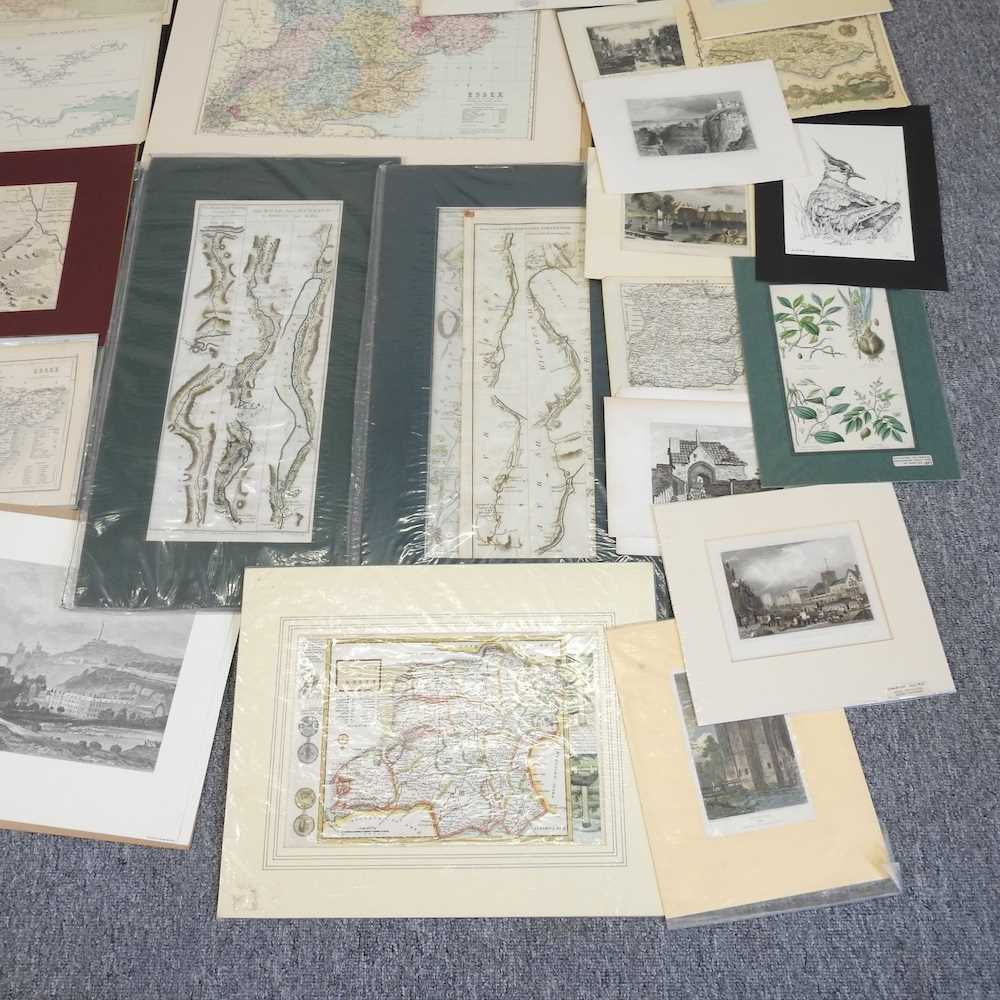 Lot 434 - A folio of maps
