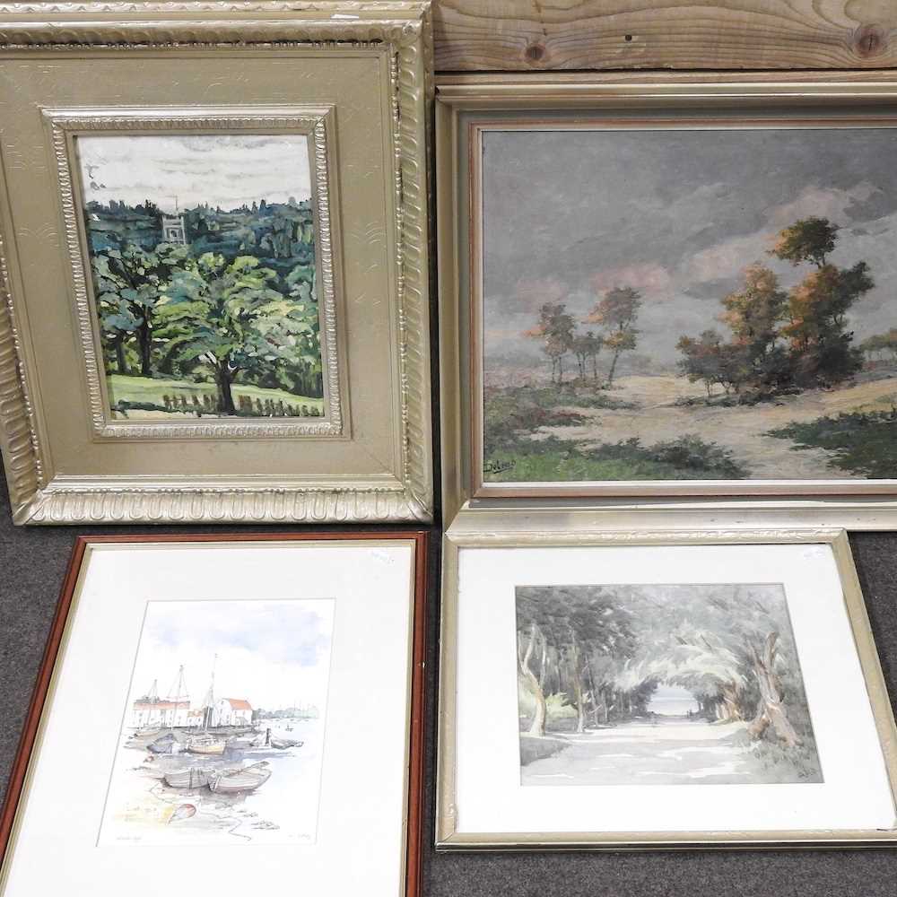 Lot 97 - Four paintings