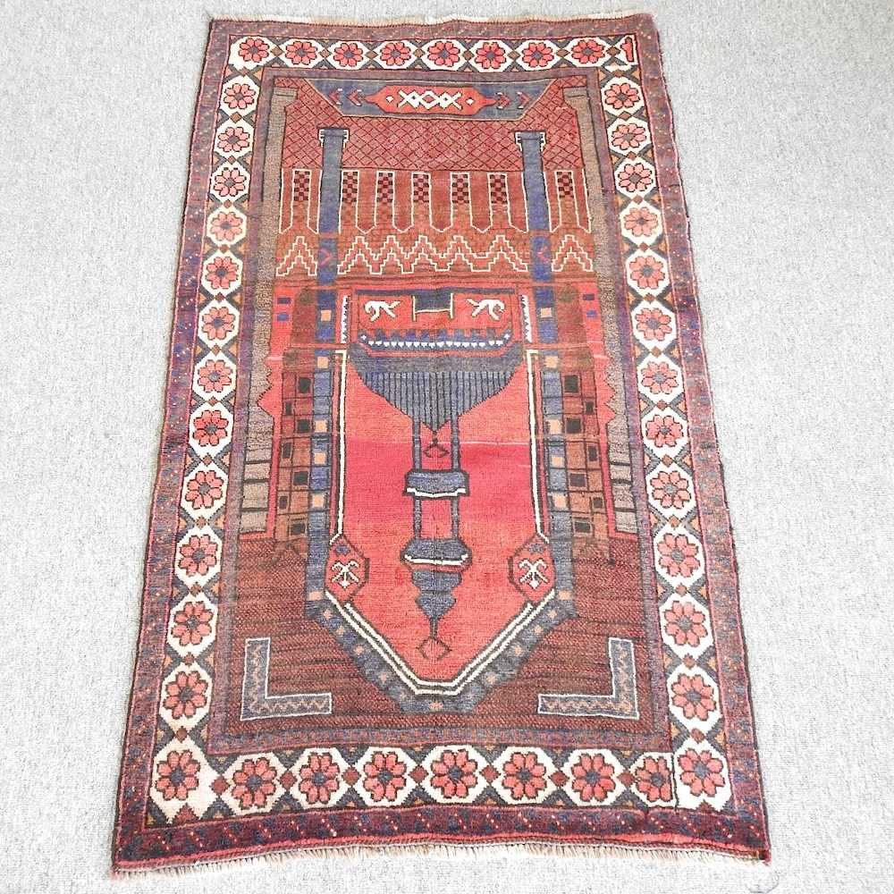Lot 278 - A Baluchi rug
