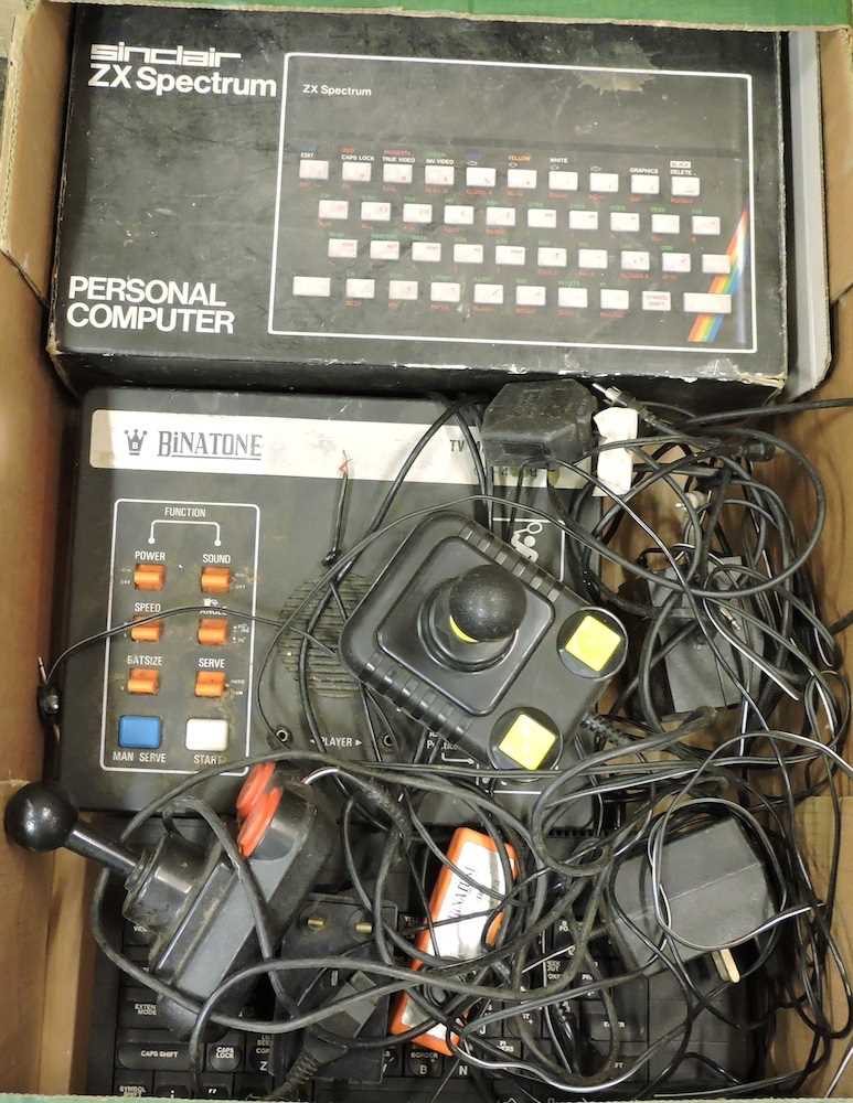 Lot 239 - A 1980's Sinclair ZX Spectrum, with vintage