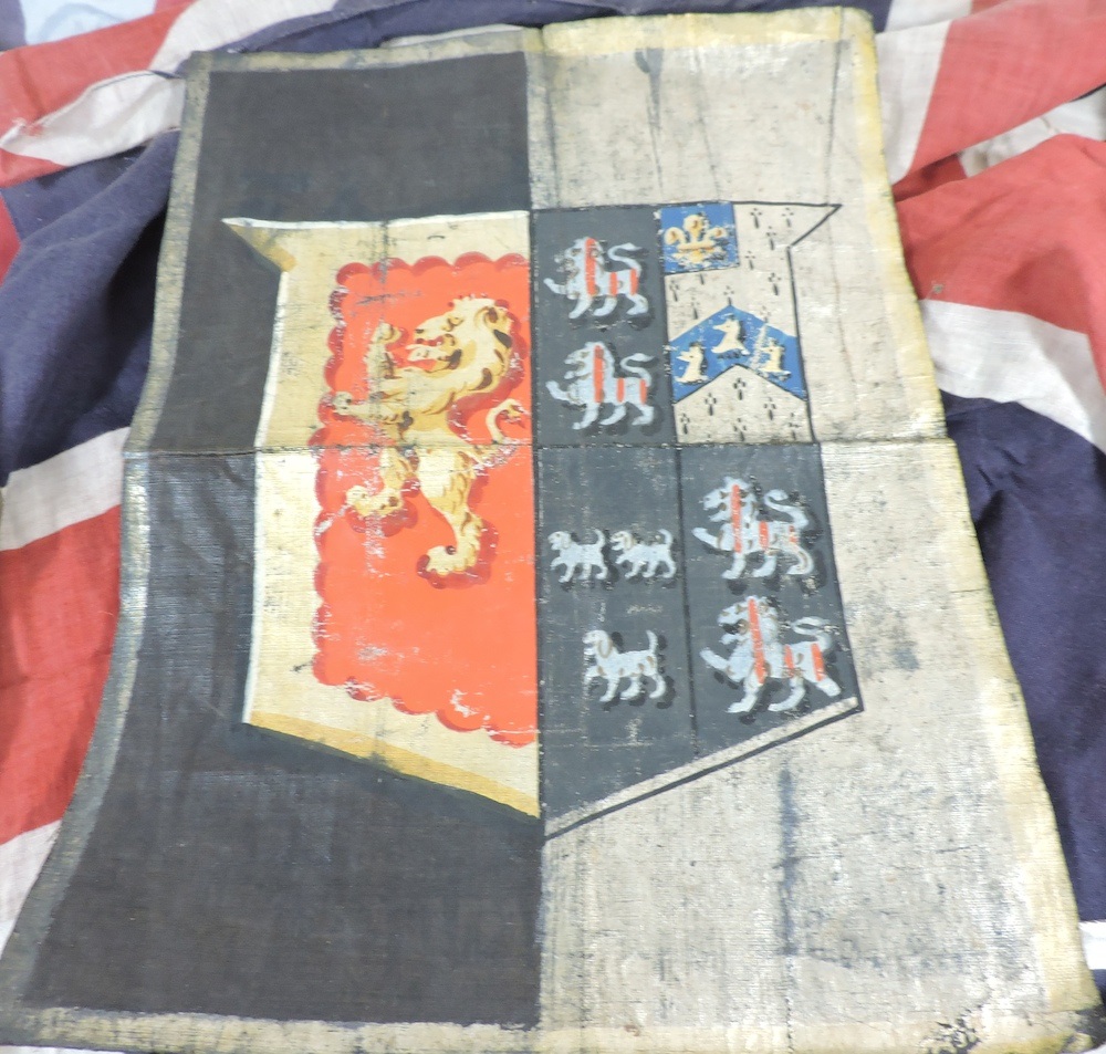 Lot 9 - Three union jack flags