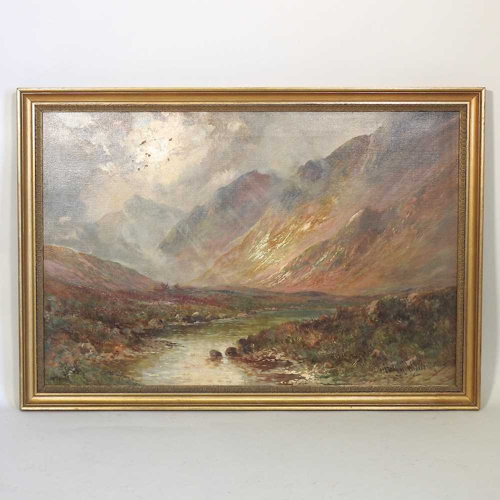 Lot 475 - Graham Williams, 1895-1950, mountain river