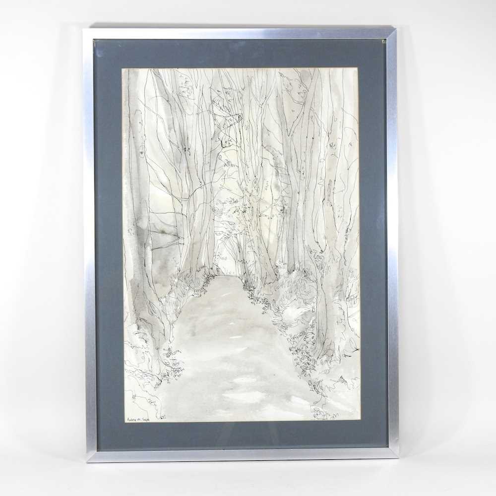 Lot 242 - Audrey M Smith, 20th century, The Wood at