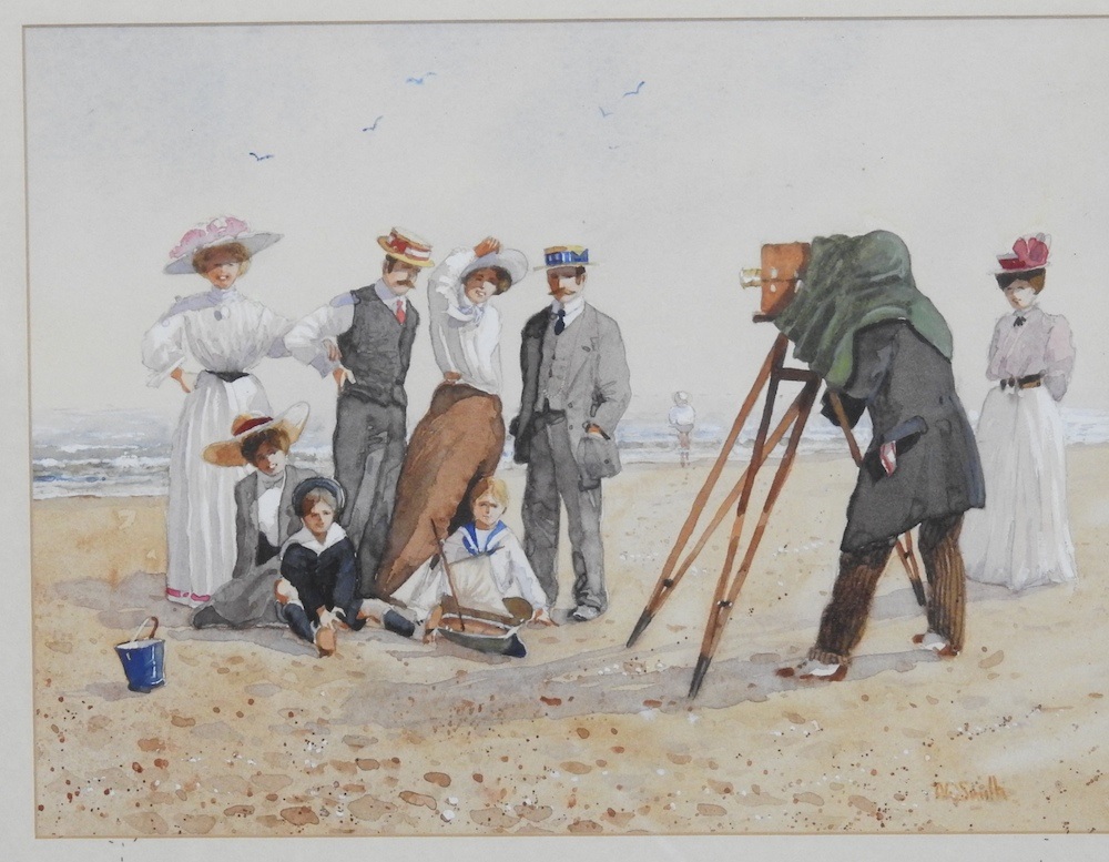 Lot 81 - Albert Smith, An Edwardian beach photoshoot,