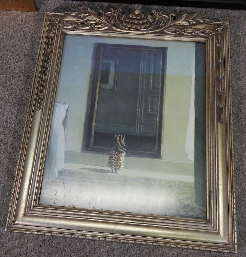 Lot 423 - Michael Sowa, b1945, Konig, print, 50 x 39cm,