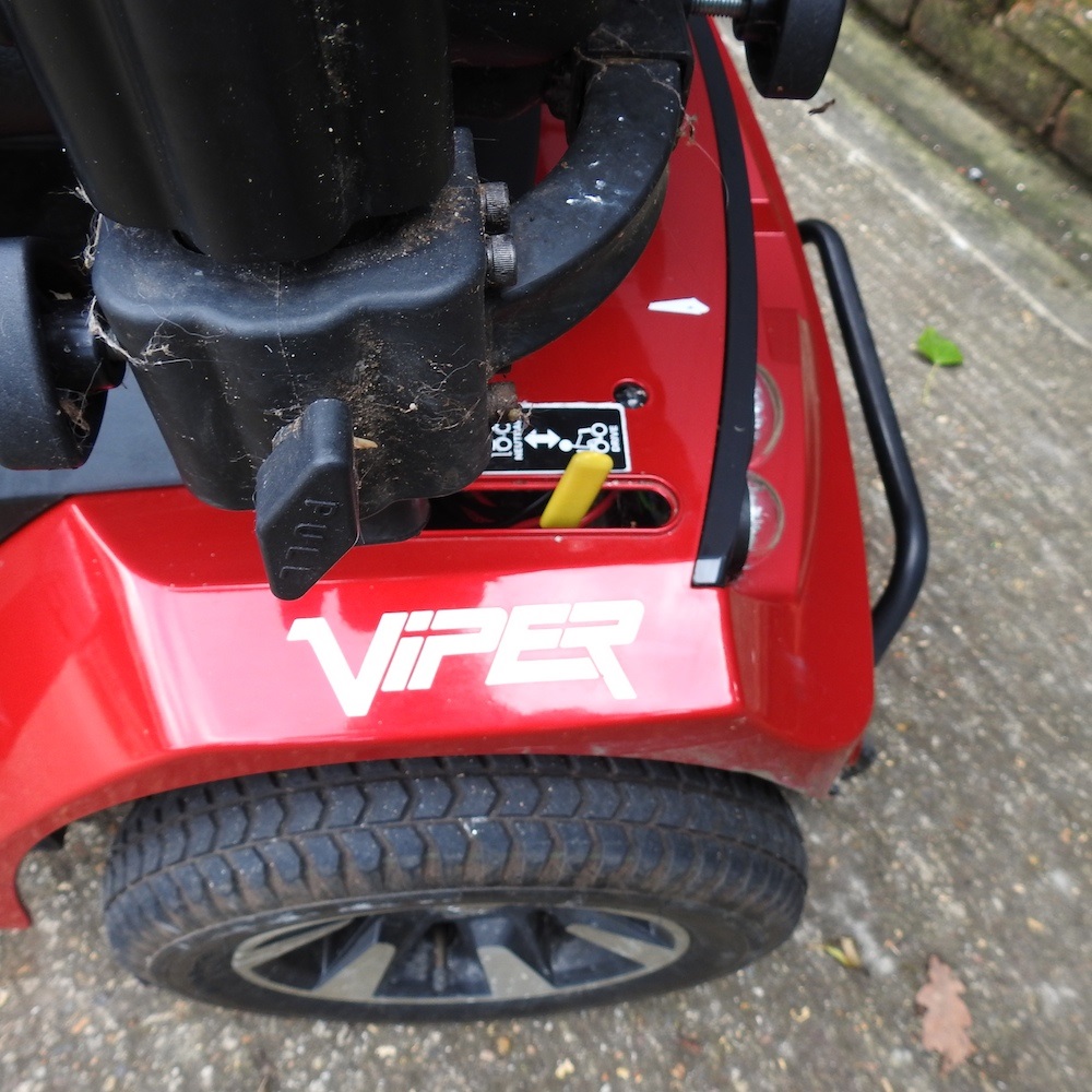 Lot 148 - A Drive Viper red mobility scooter, with