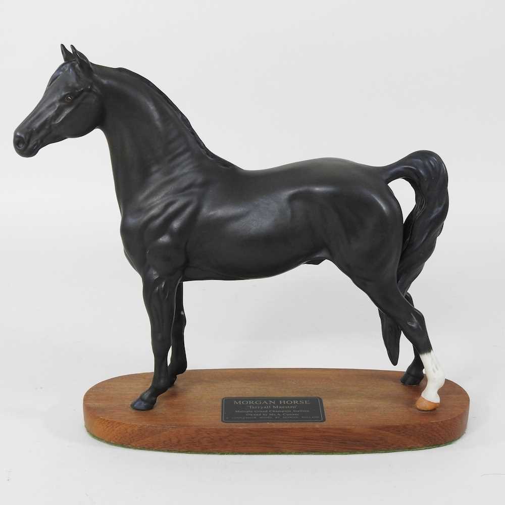 Lot 879 - A Beswick Connoisseur model of a Morgan