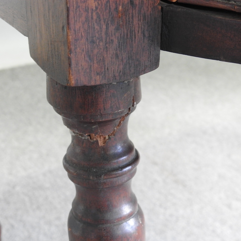 Lot 152 - A Regency mahogany sideboard, on turned legs