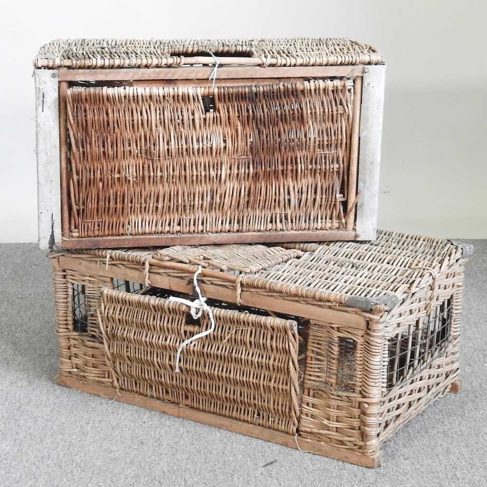 Lot 229 - A vintage Skymaster pigeon timer, 15cm wide,