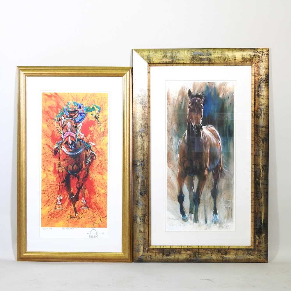 Lot 407 - David Dent, b1959, Maintenant, lithograph,