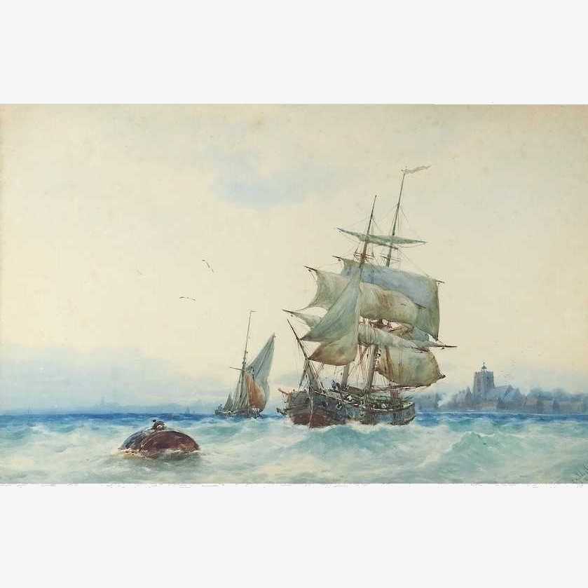 Lot 221 - Robert Malcolm Lloyd, 1855-1945, a large