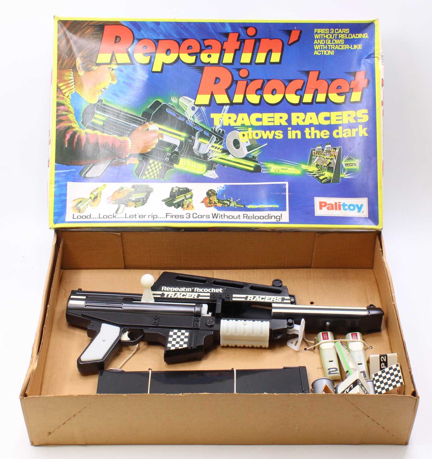 Lot 451 - A Palitoy Repeatin' Ricochet Tracer Racers