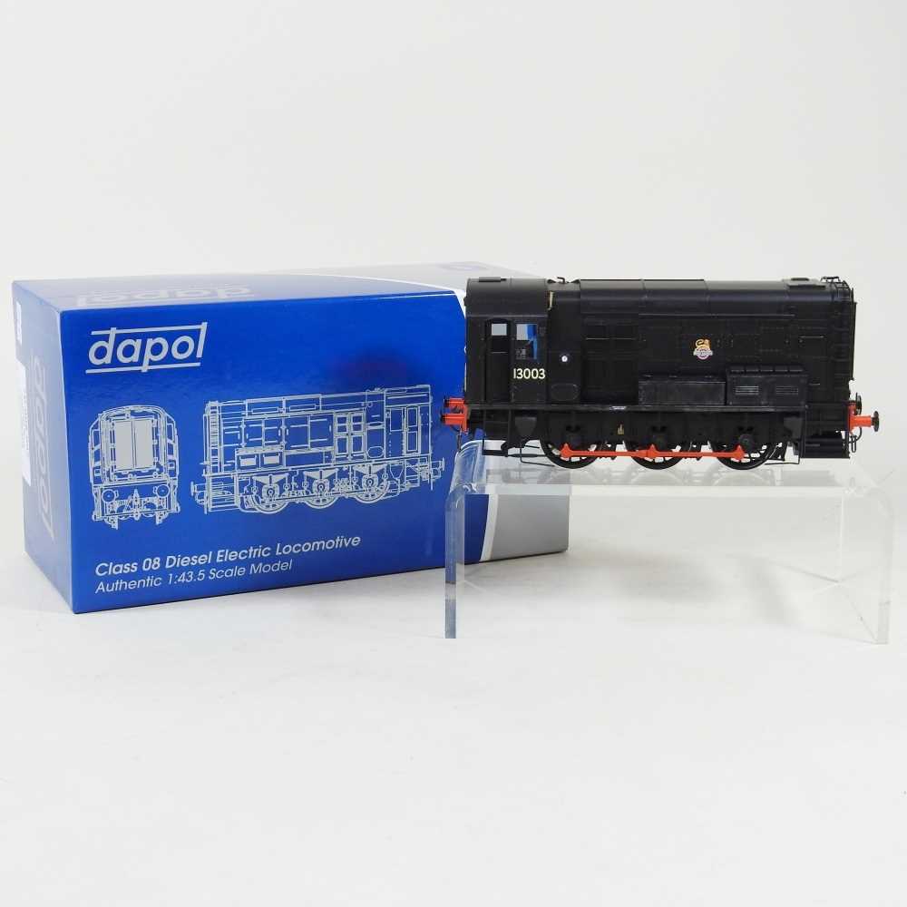 Lot 100 - A Dapol O Gauge model train, Class 08 diesel