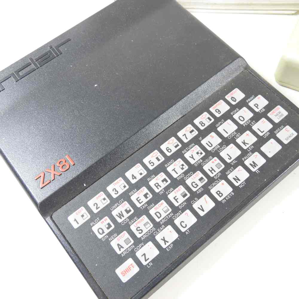 Lot 477 - A Sinclair ZX81 computer, circa 1982,