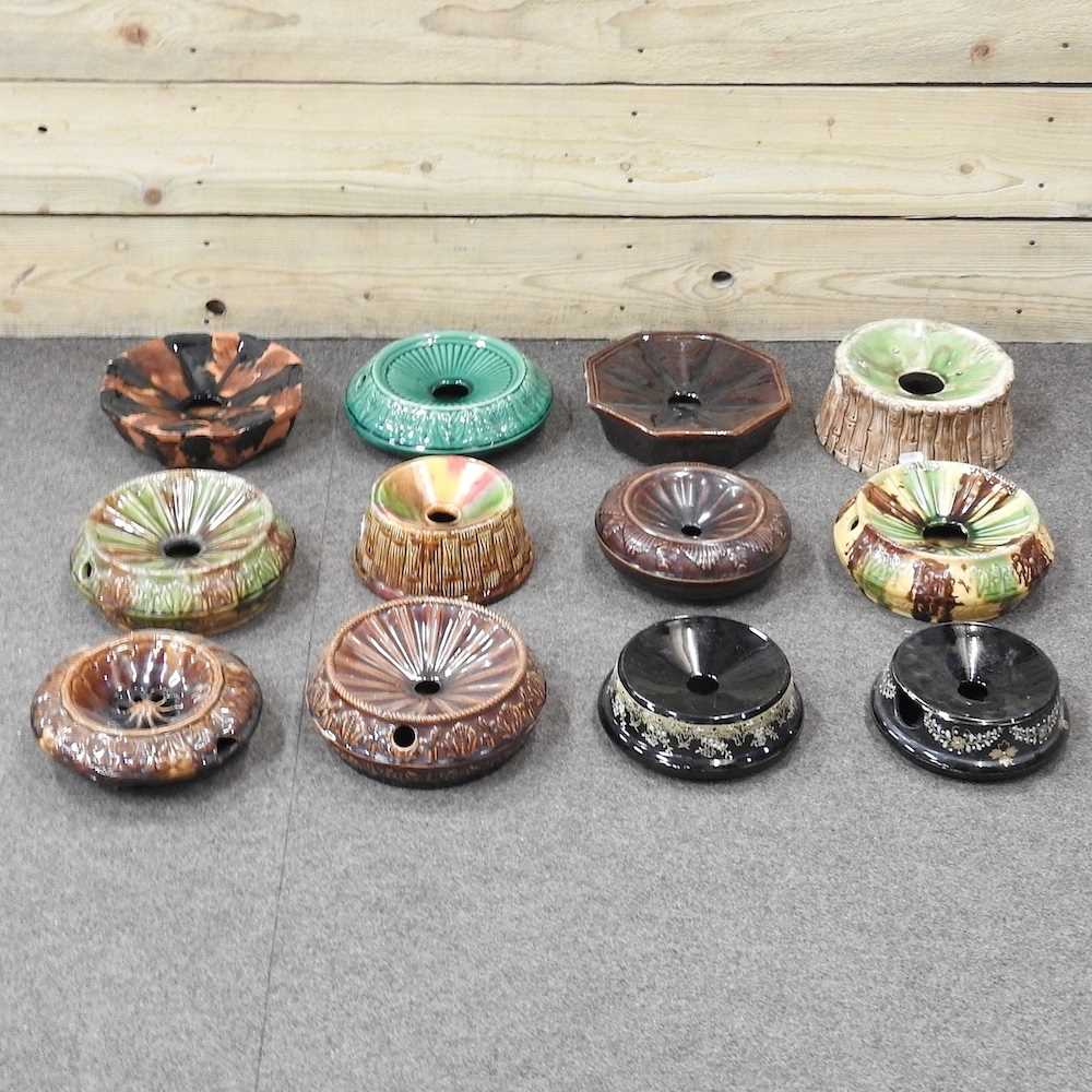 Lot 203 - A collection of Victorian spittoons