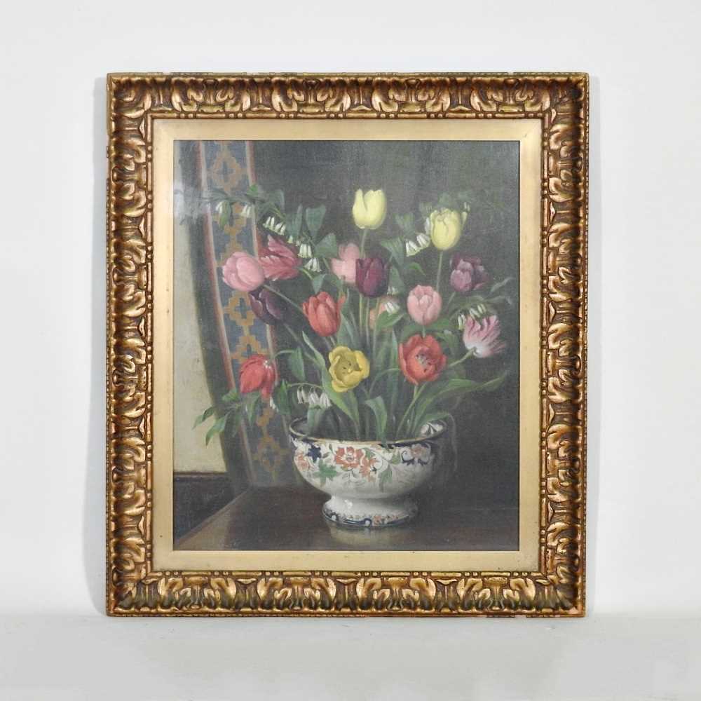 Lot 495 - Continental school, 20th century, still life