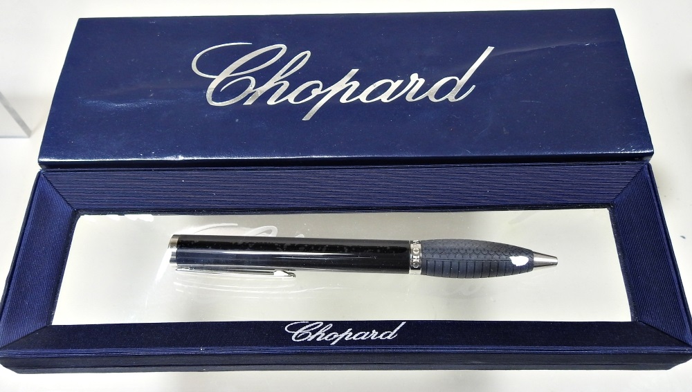 Lot 470 - A Chopard ball point pen, boxed