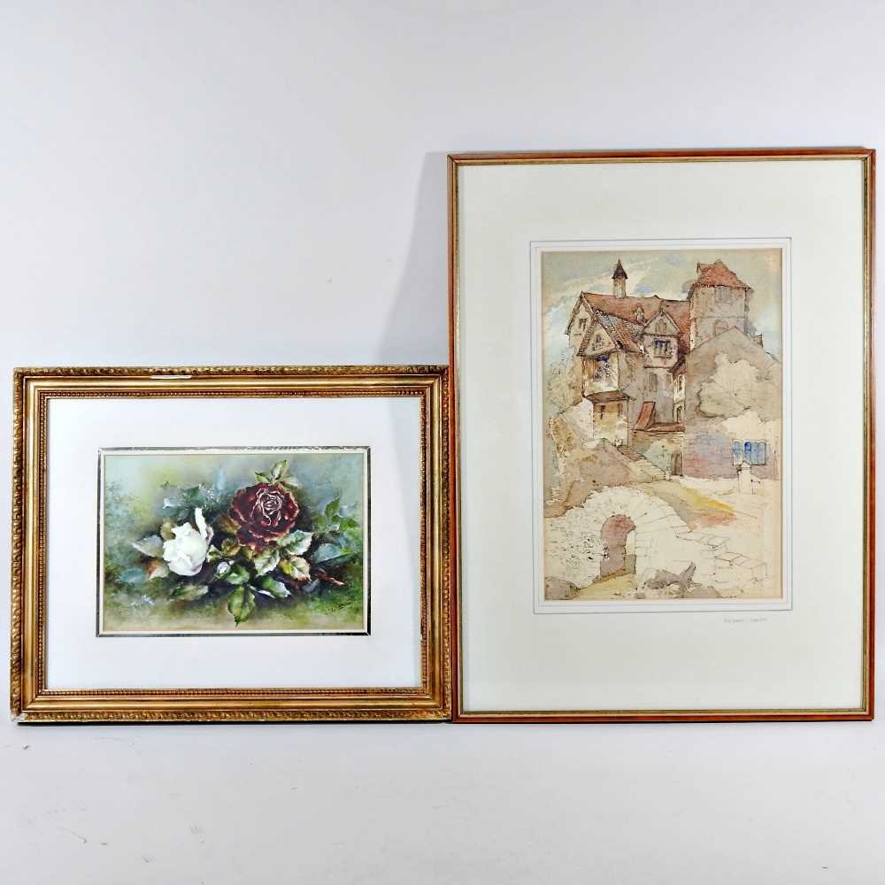 Lot 538 - Margaret Dovaston, 1884-1955, landscape with