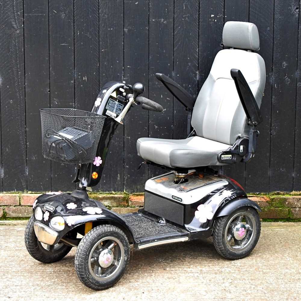 Lot 43 - A Sterling electric mobility scooter, with