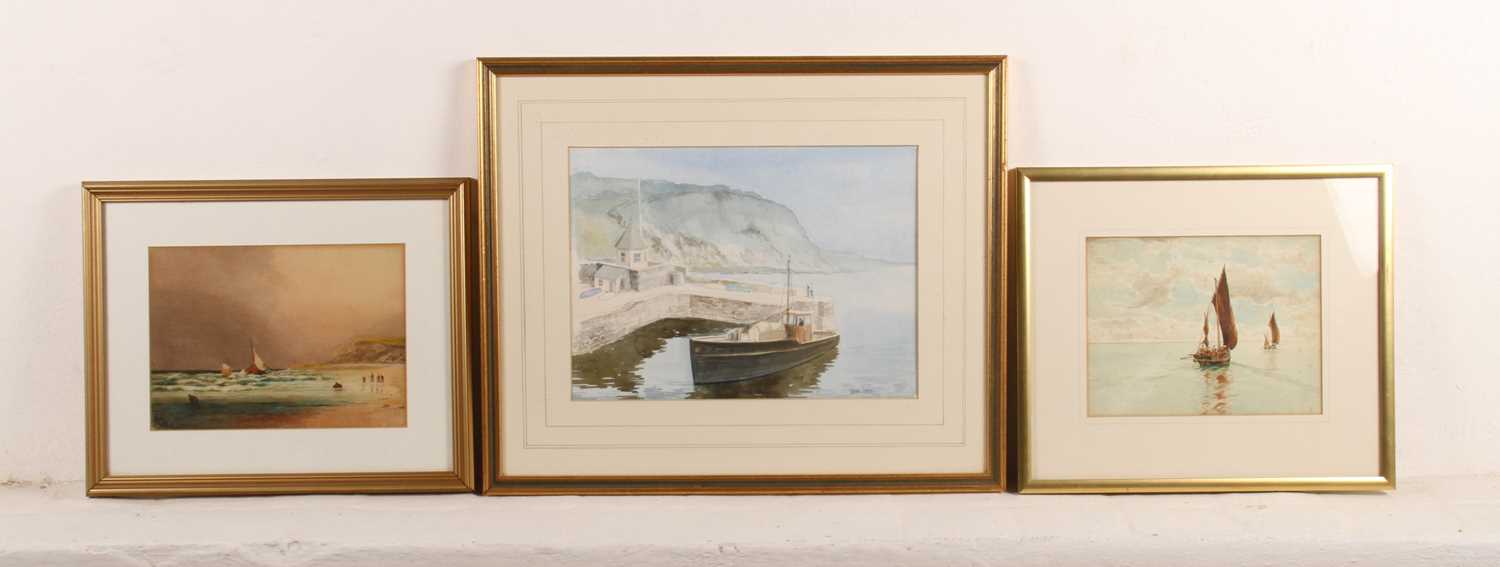 Lot 105 - John Grove (20th century), coastal landscape