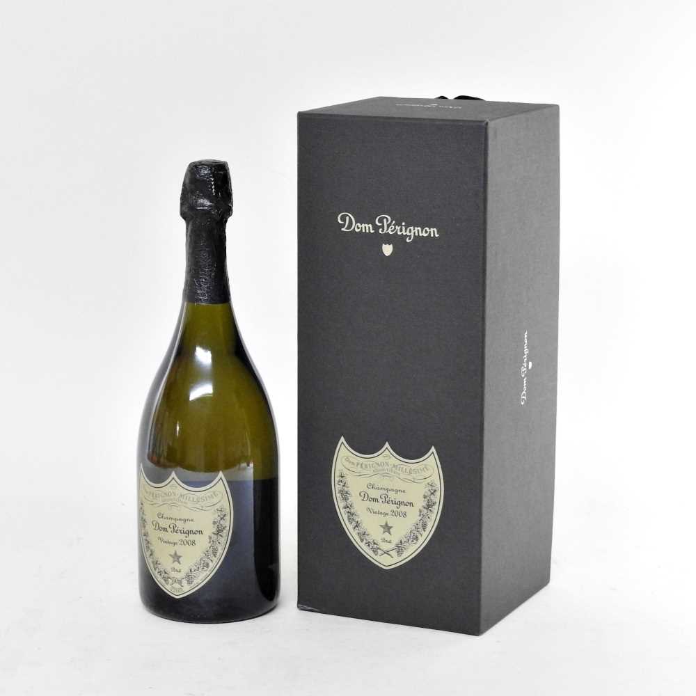 Lot 63 - A bottle of Dom Perignon champagne, vintage