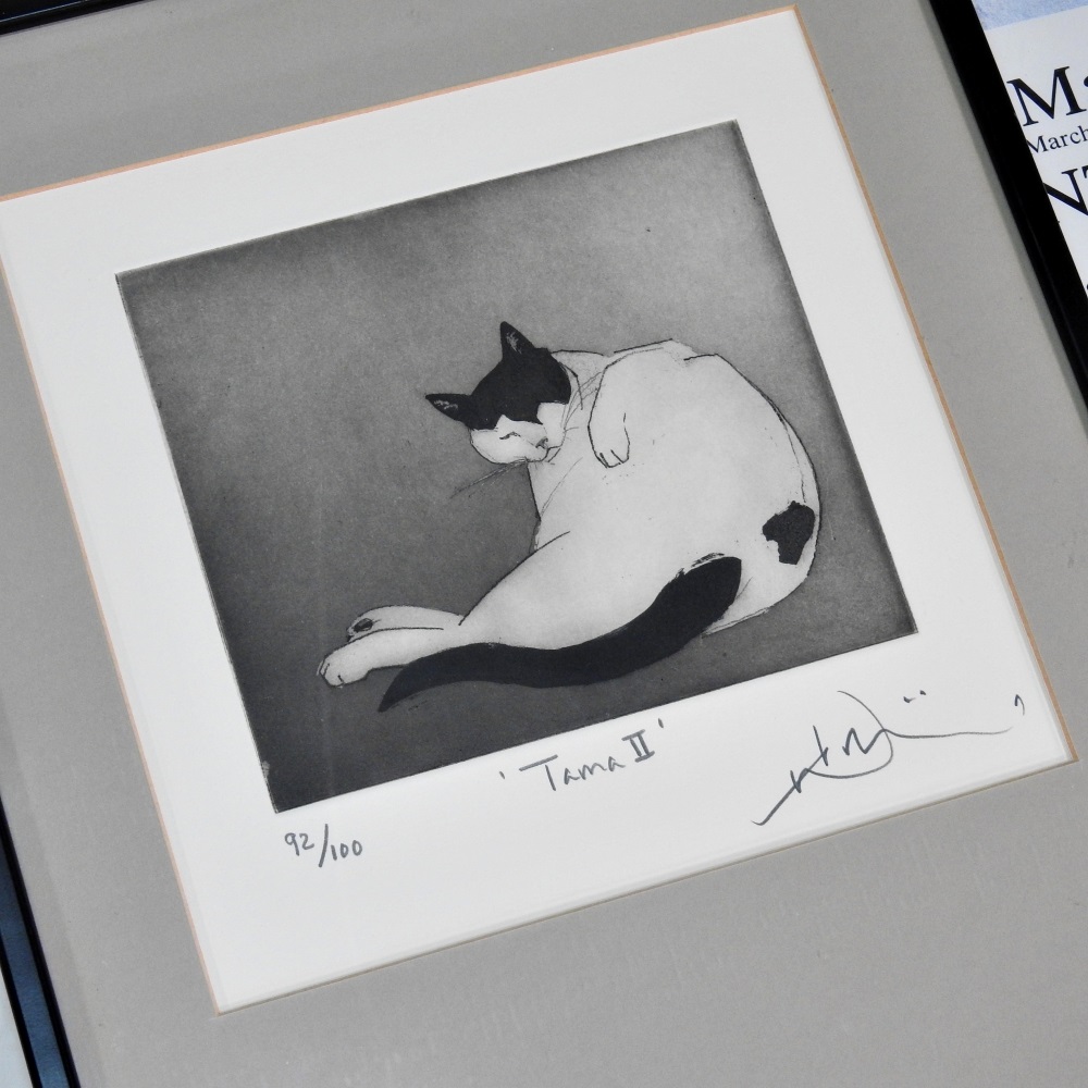 Lot 334 - Julian Williams, b1953, Tama II, print,