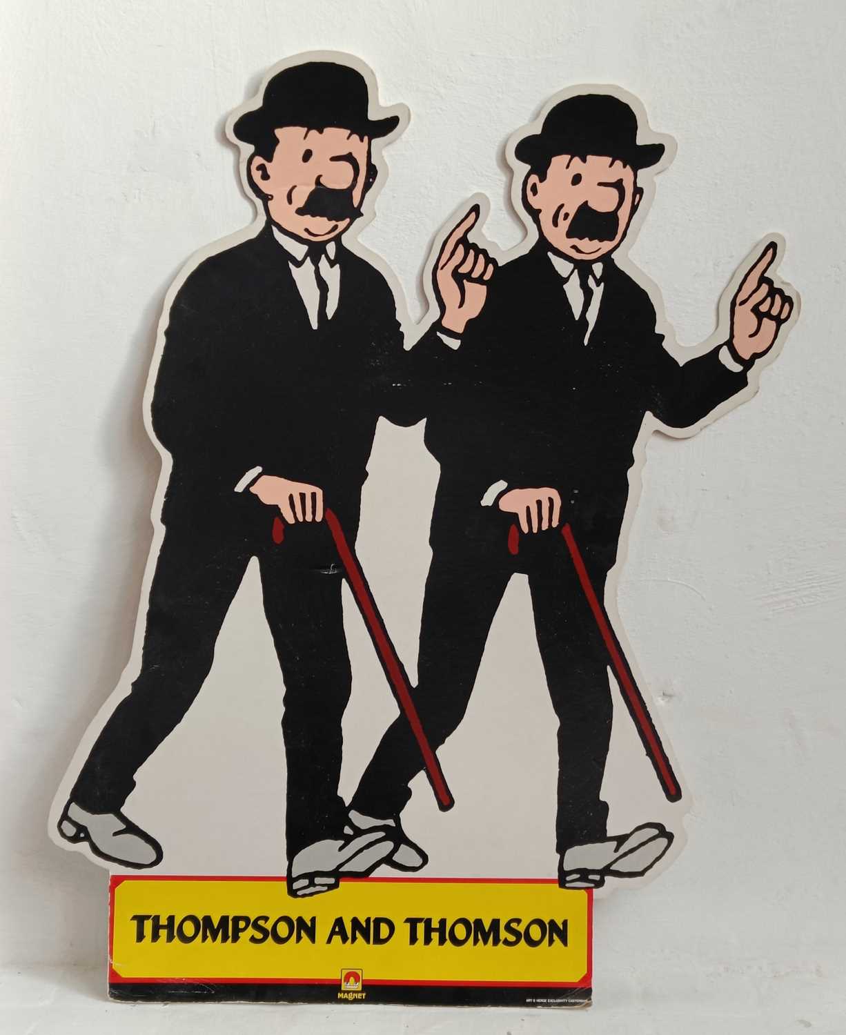 Lot 439 - A Thompson and Thomson advertising sign,