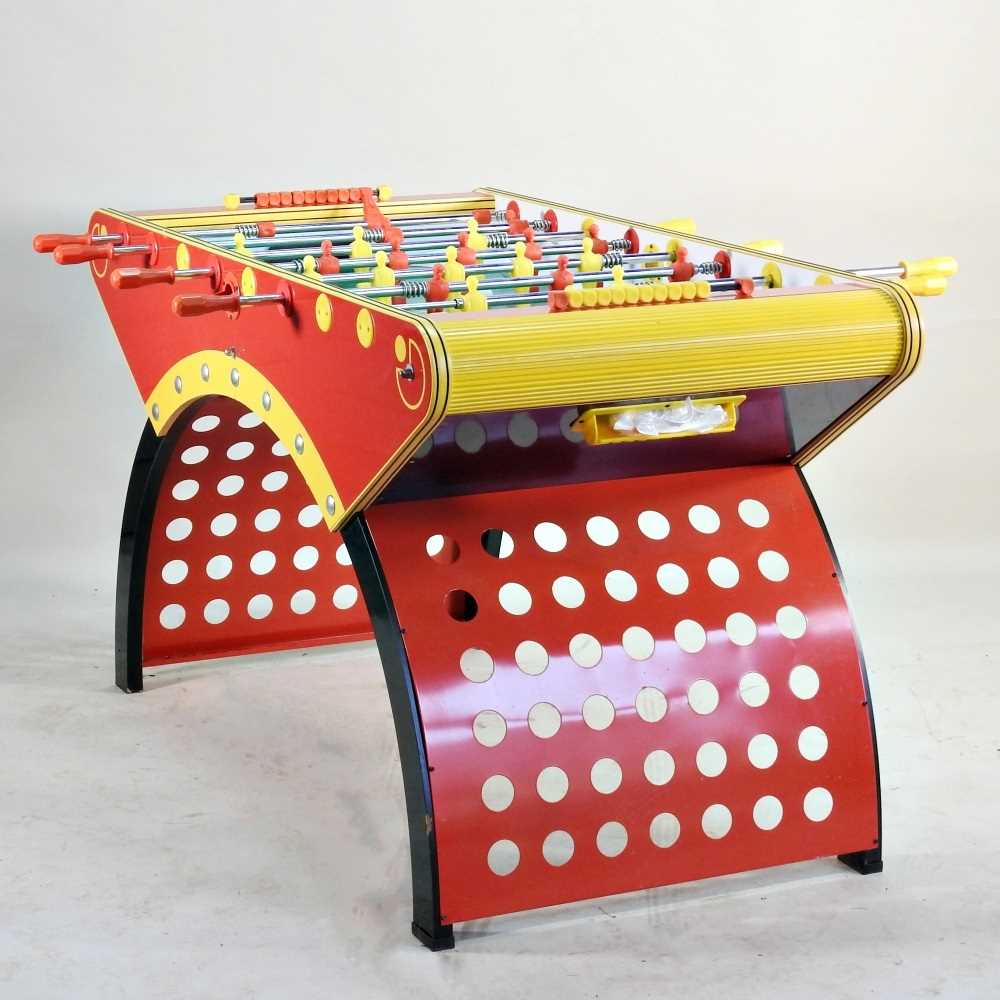 Lot 71 - A Garlando football table