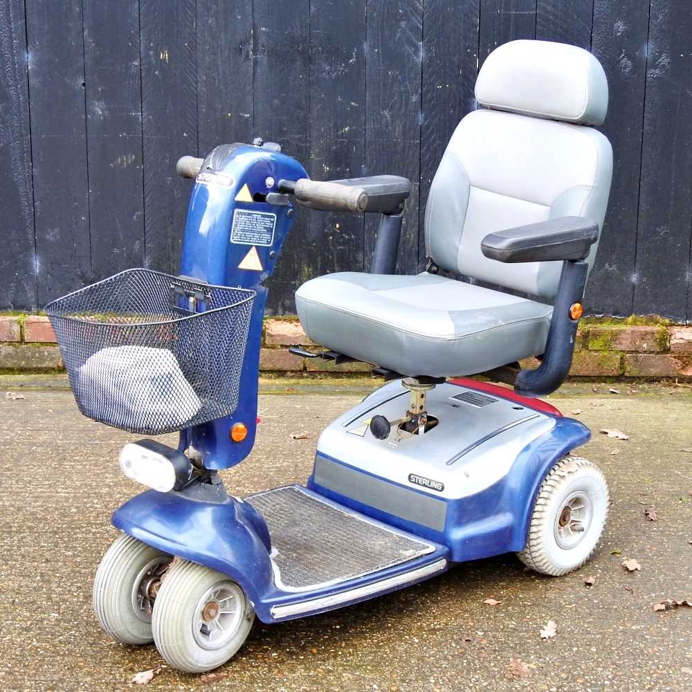 Lot 23 - A Sterling electric mobility scooter, with