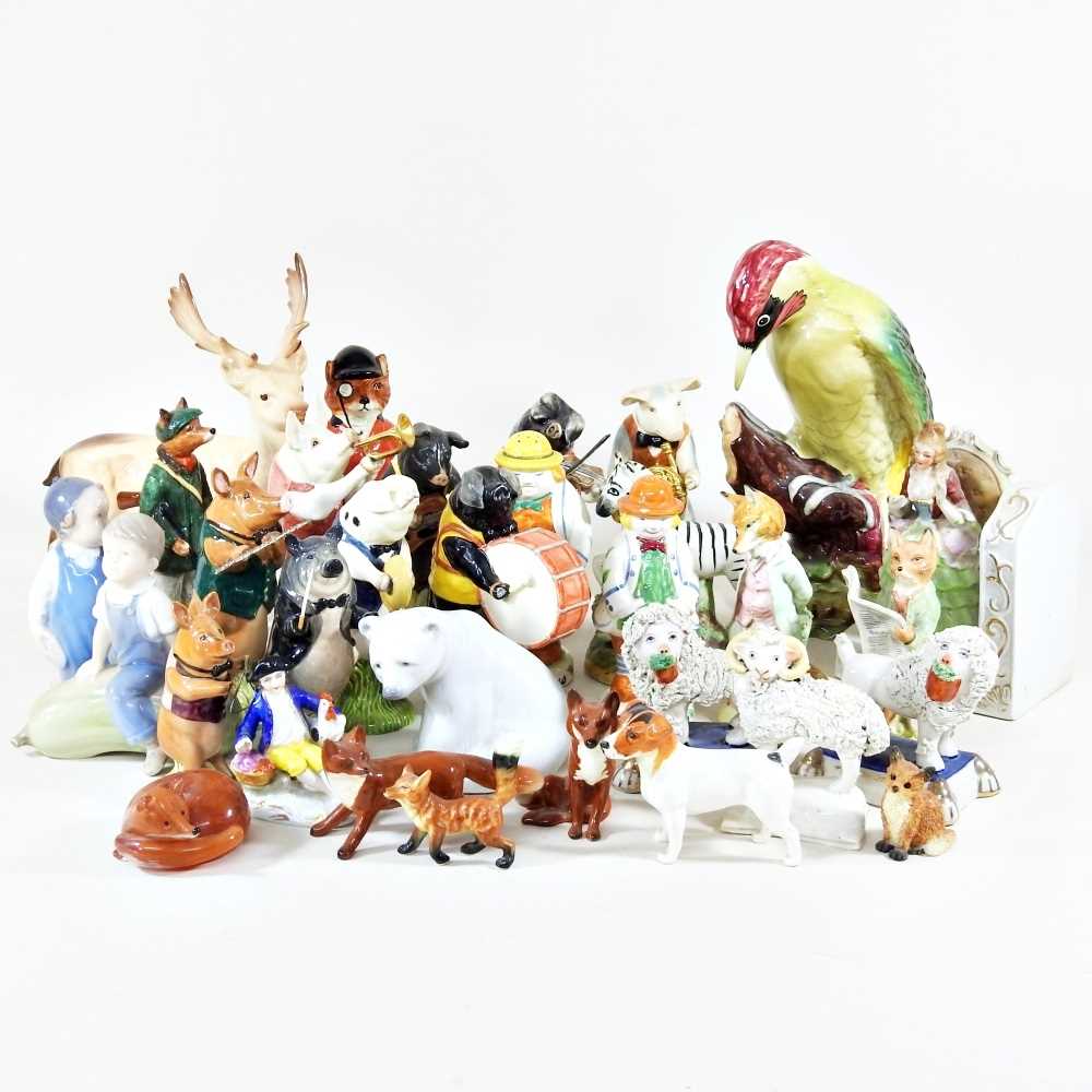 Lot 244 - A collection of Beswick figures, to include