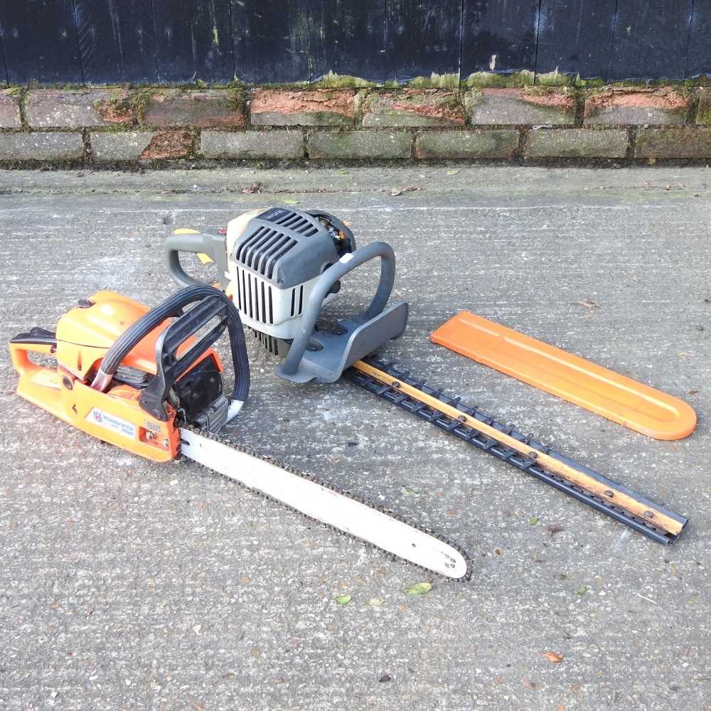Lot 630 - A petrol chainsaw, model 395XP, together