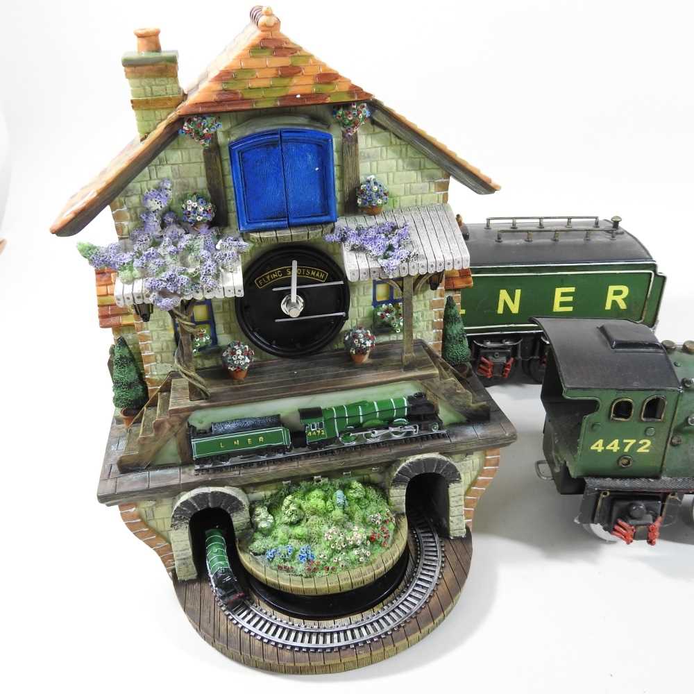 Lot 197 - A Bradford Memories of Steam Flying Scotsman