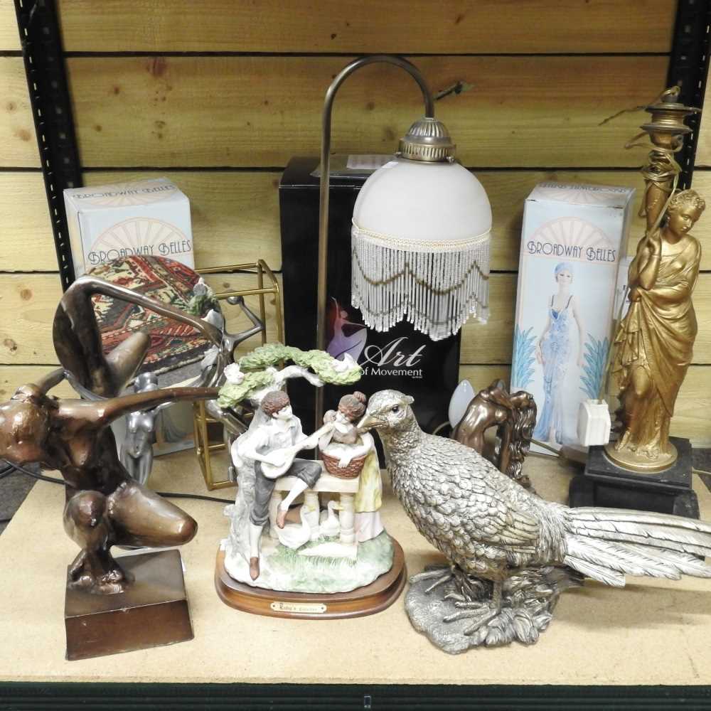 Lot 269 - A collection of decorative figures, to