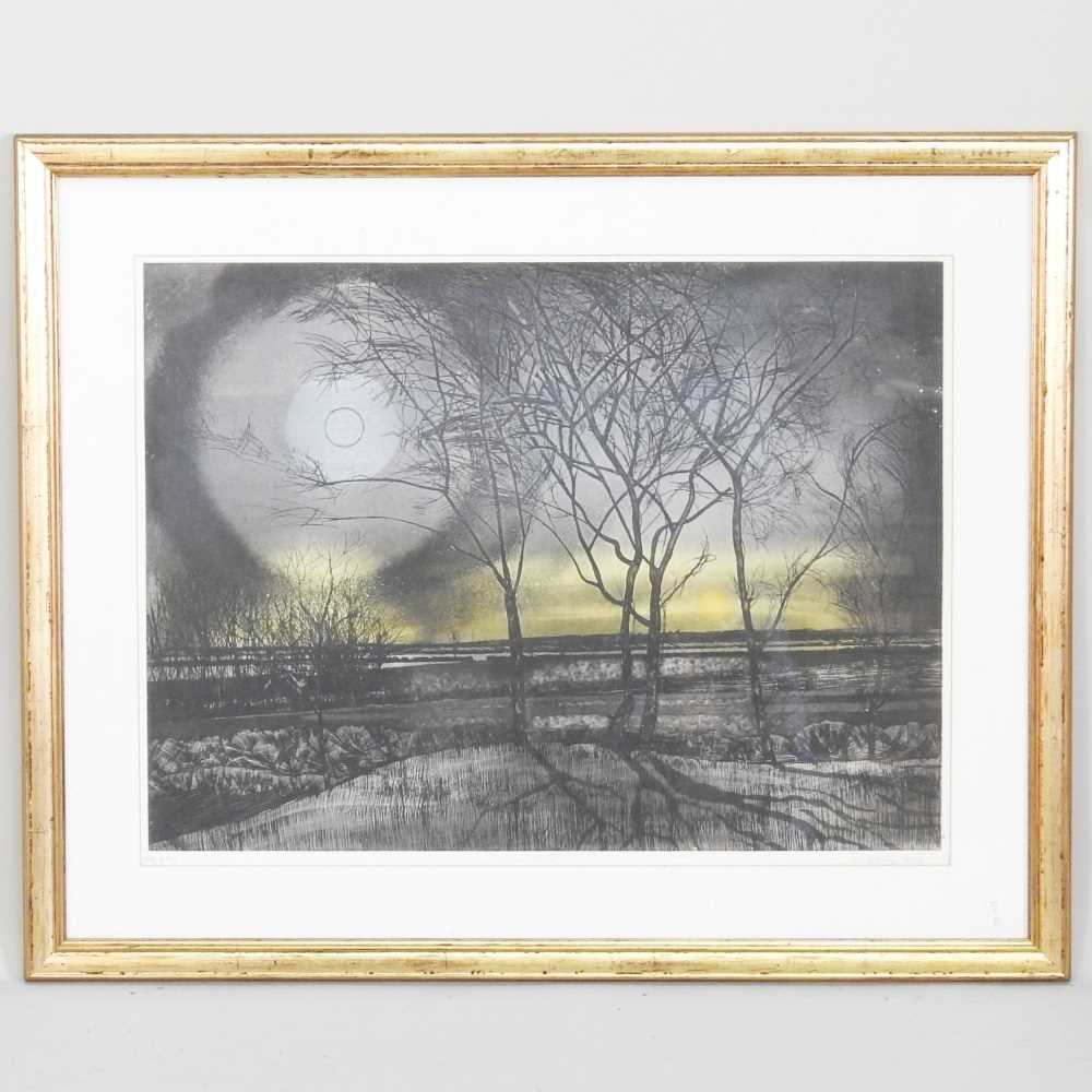 Lot 24 - Walter Hoyle, 1922-2000, Winter landscape,