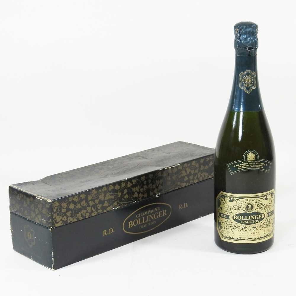 Lot 56 - A bottle of Bollinger Tradition champagne,