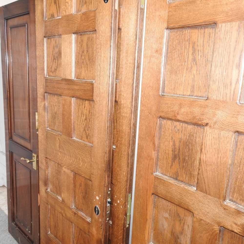 Lot 327 - A large pair of bespoke panelled interior