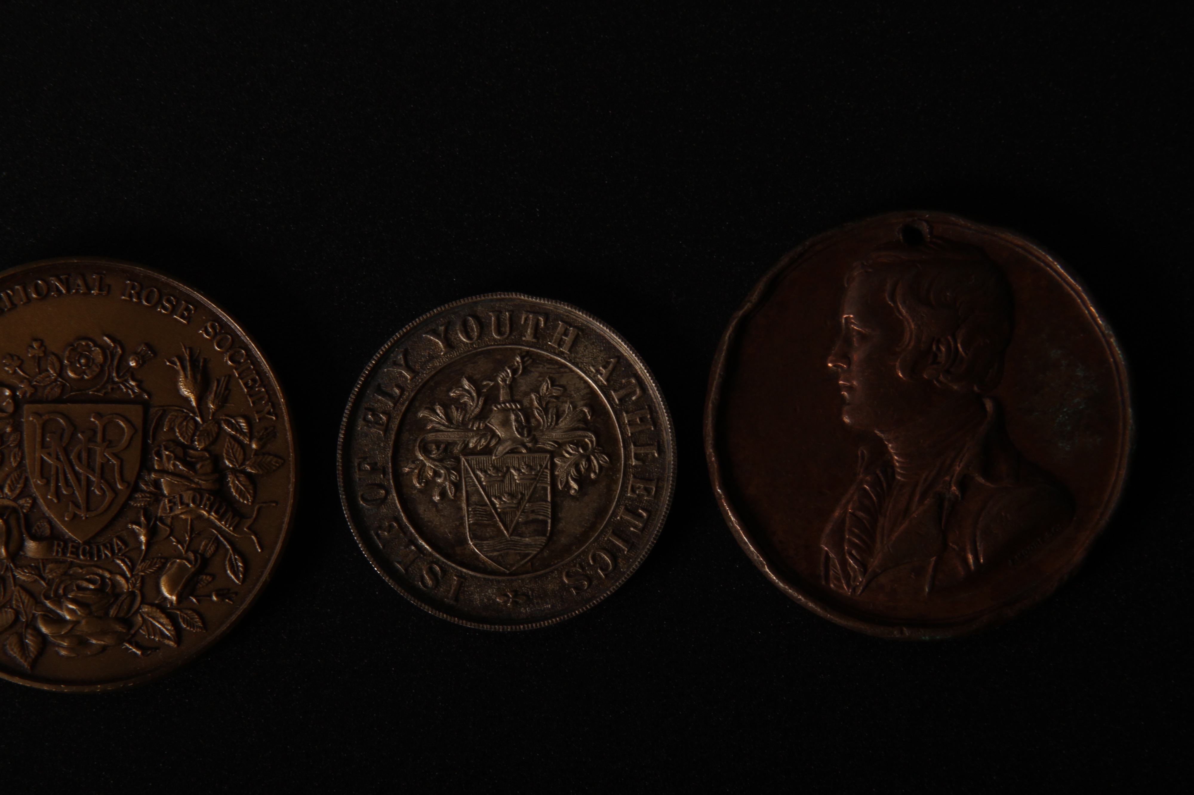 Lot 219 - An 1899 Royal National Rose Society bronze