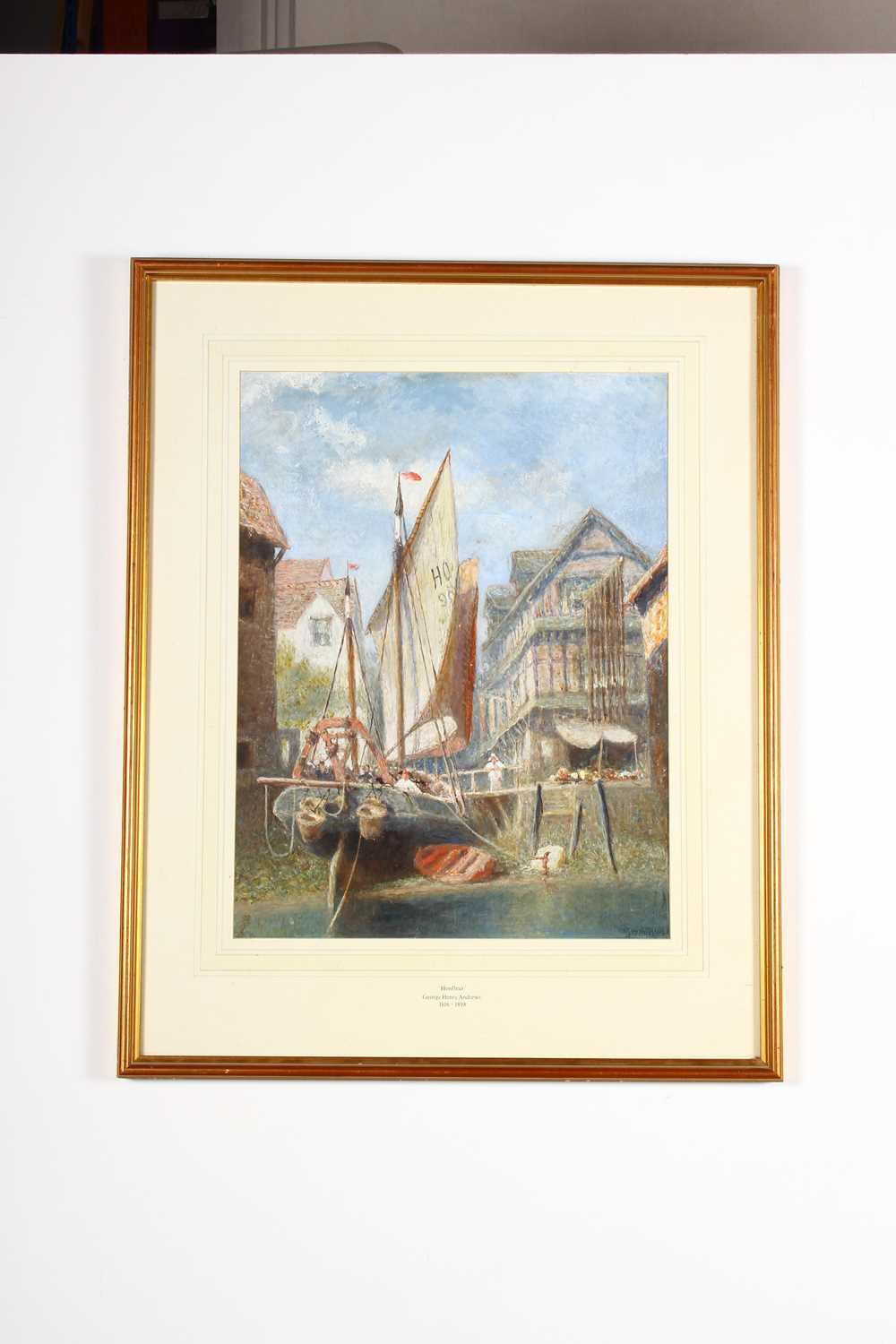 Lot 352 - George Henry Andrews (1816-1898), Honfleur,