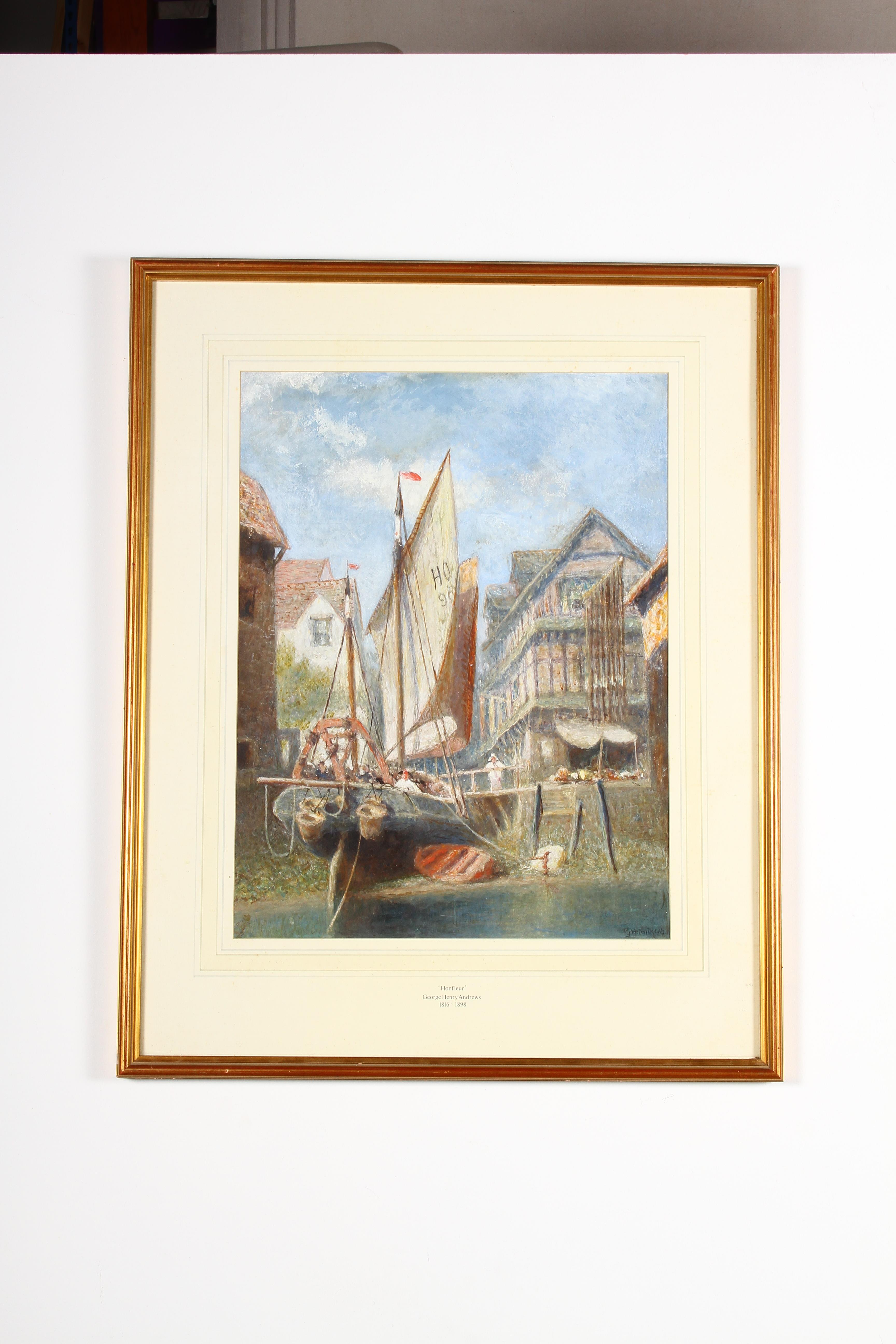 Lot 352 - George Henry Andrews (1816-1898), Honfleur,
