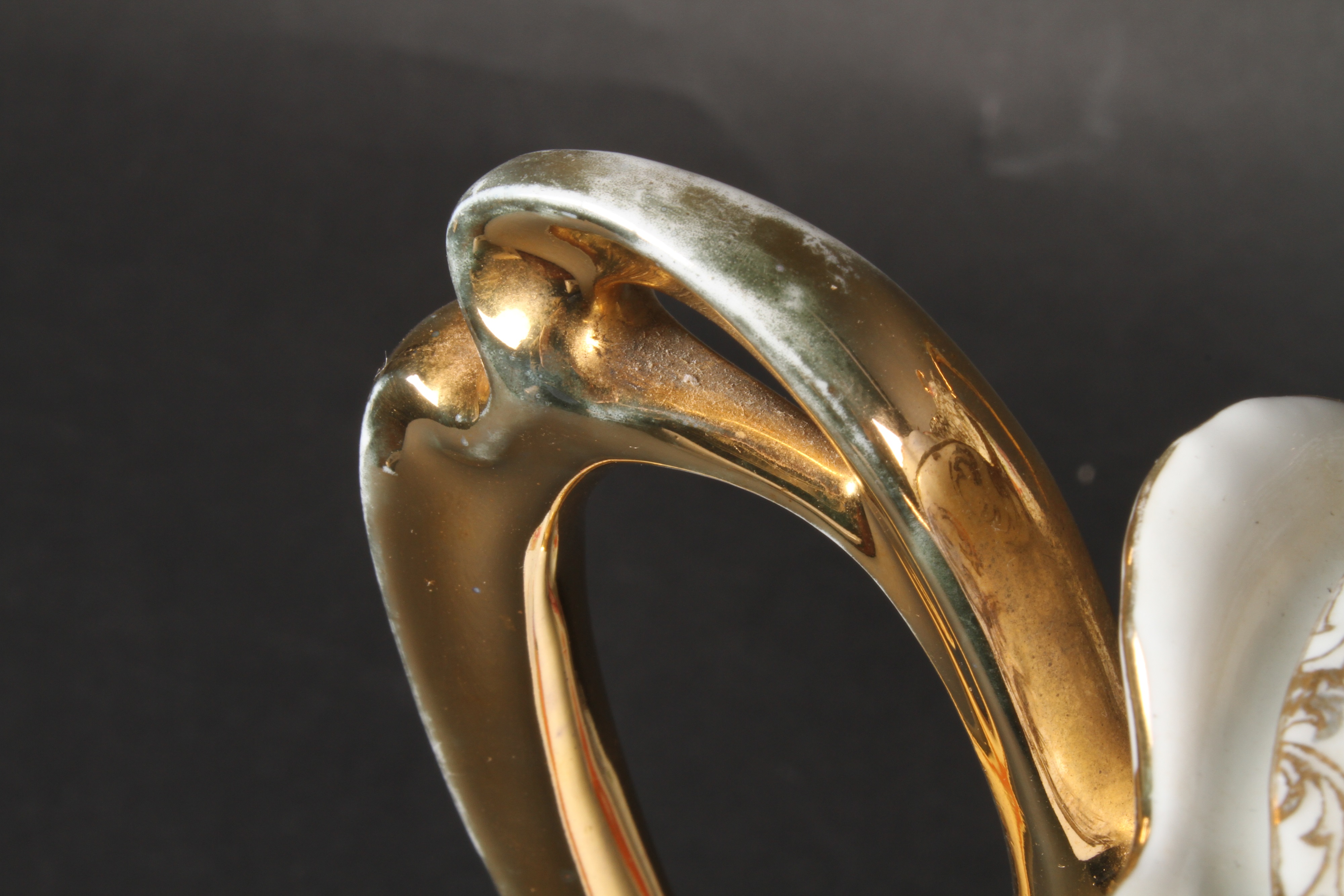 Lot 193 - A Naples floral encrusted porcelain vase