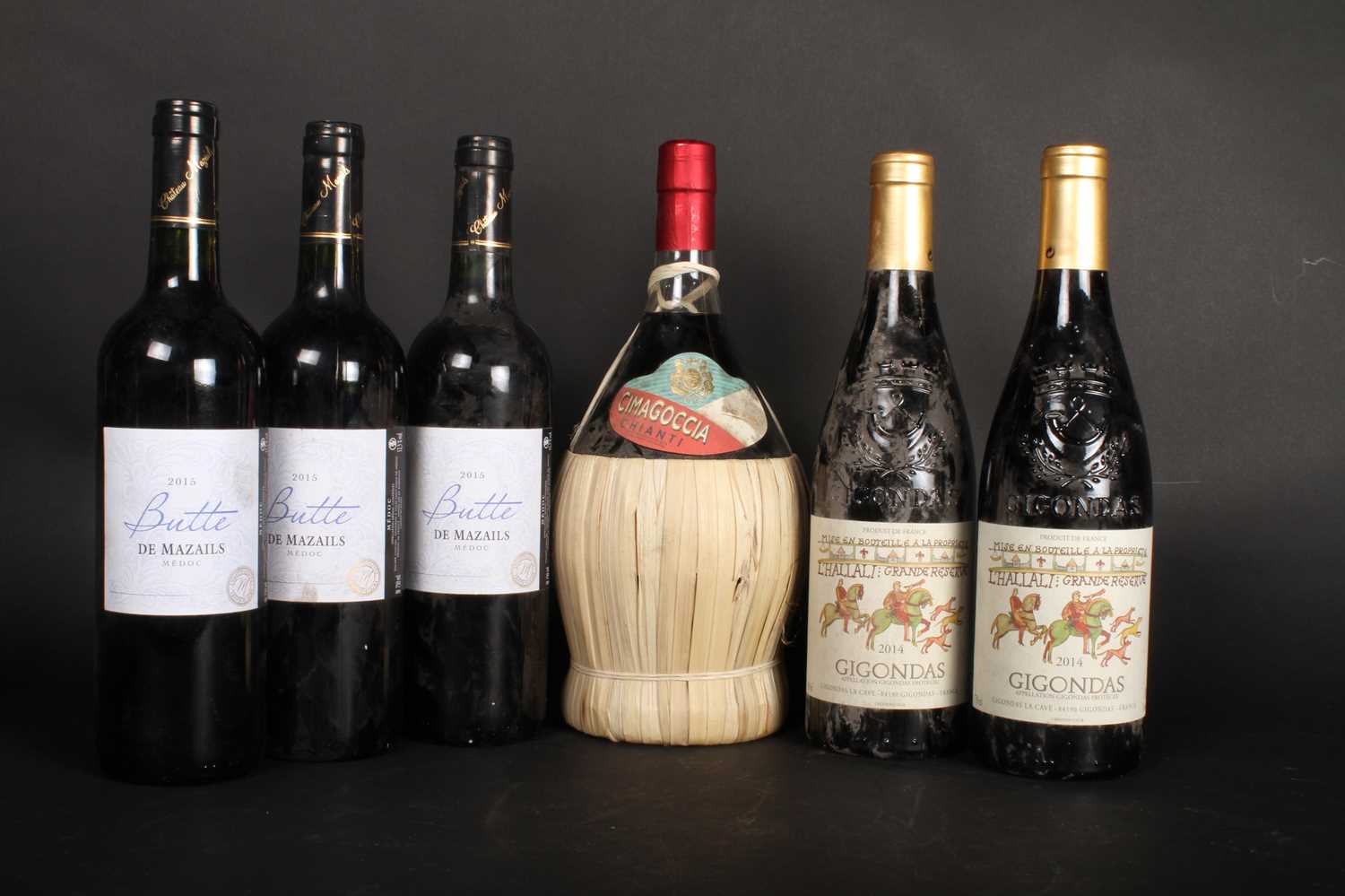 Lot 148 - A collection of various red wines (12