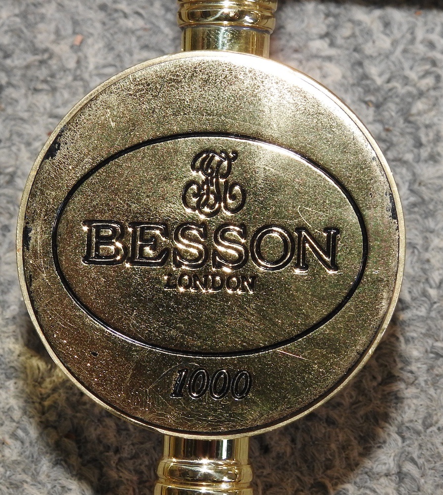 Lot 273 - A Besson brass trombone