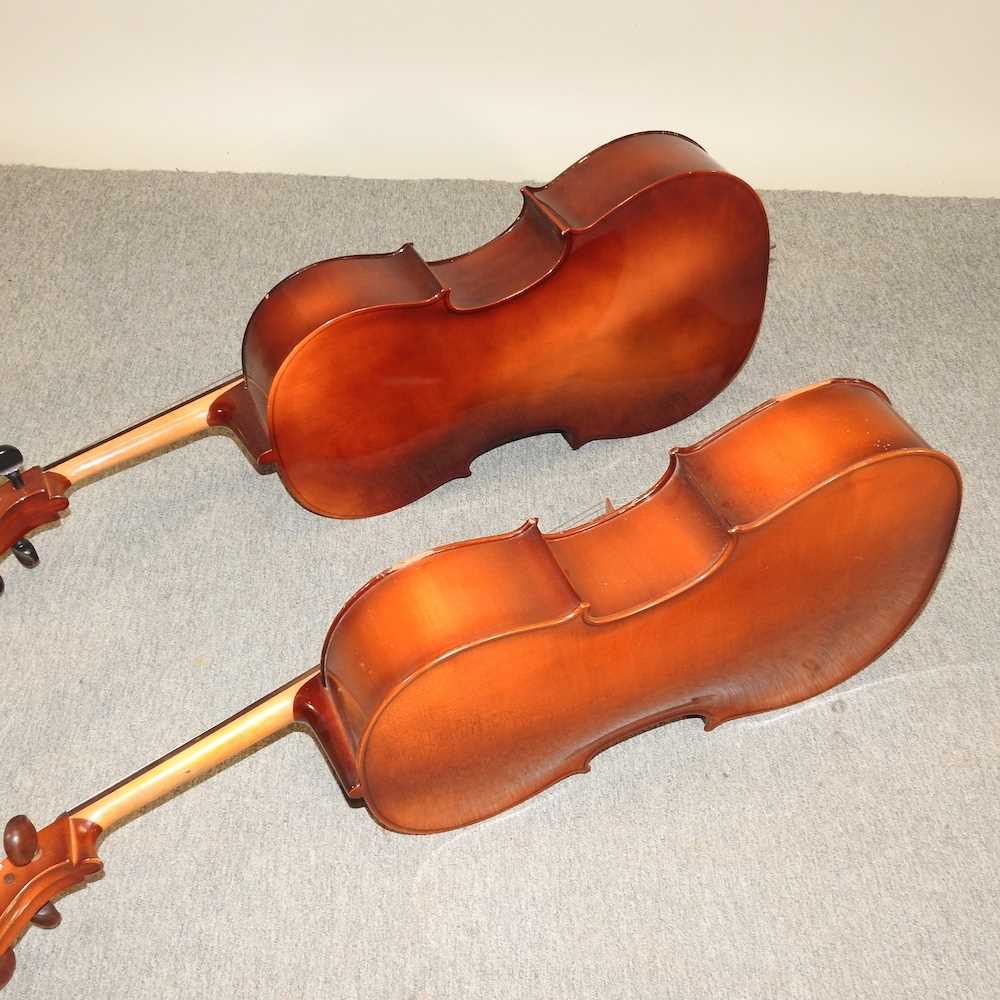 Lot 444 - A student's cello